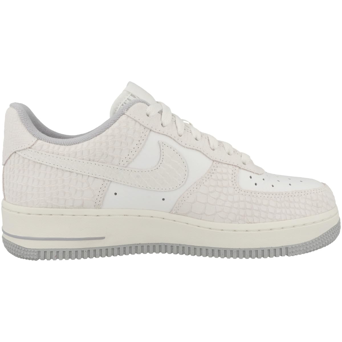 Nike Womens W Air Force 1 DX2678 100 "White Python - Size 7.5W