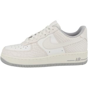 nike womens w air force 1 dx2678 100 "white python - size 8w