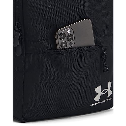 Under Armour unisex-adult Loudon Mini Backpack, (001) Black/Black/Reflective, One Size