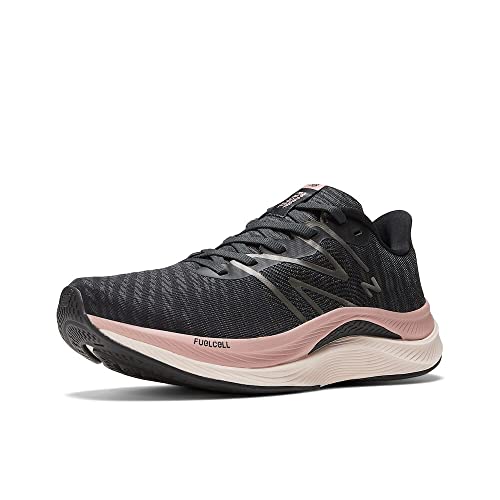 New Balance Women's WFCPRCK4 Running Shoe, Black/Quartz Pink/Pink Moon, 8