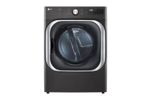 9.0 cu. ft. mega capacity smart wi-fi enabled front load electric dryer with turbosteam™ and built-in intelligence