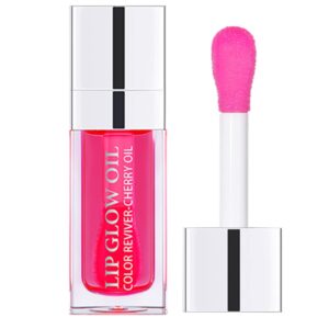 meibanfa lip oil coloured hydrating lip balm lip care clear lip gloss sparkling lip gloss non-stick hydrating lip gloss (015)