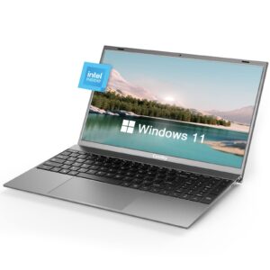 2023 windows 11 laptop, 15.6 inch 1920x1080 ips display, coolby 12gb ddr4 ram / 512gb ssd laptop computers, intel n4120 quad-core processor notebook pc, support 2.4g/5g hz wifi, bt, full size keyboard