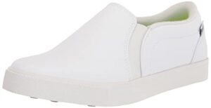 puma golf women's tustin fusion slip-on golf shoe, puma white-puma white, 8