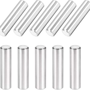 Othim 10 Pcs Stainless Steel Dowel Pins Length 10-22Mm, Dowel Pin Fastener Elements Used on Precise Location, Diameter 12Mm,Length 15mm