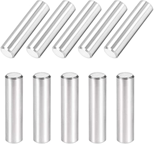 Othim 10 Pcs Stainless Steel Dowel Pins Length 10-22Mm, Dowel Pin Fastener Elements Used on Precise Location, Diameter 12Mm,Length 15mm