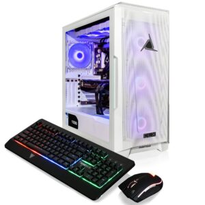 CLX Set VR-Ready Gaming PC - Intel Core i9 13900KF 3GHz, GeForce RTX 4090, 1TB NVMe M.2 SSD, 6TB HDD, 64GB DDR5 Memory, 360mm AIO, WiFi, Windows 11 Home, White