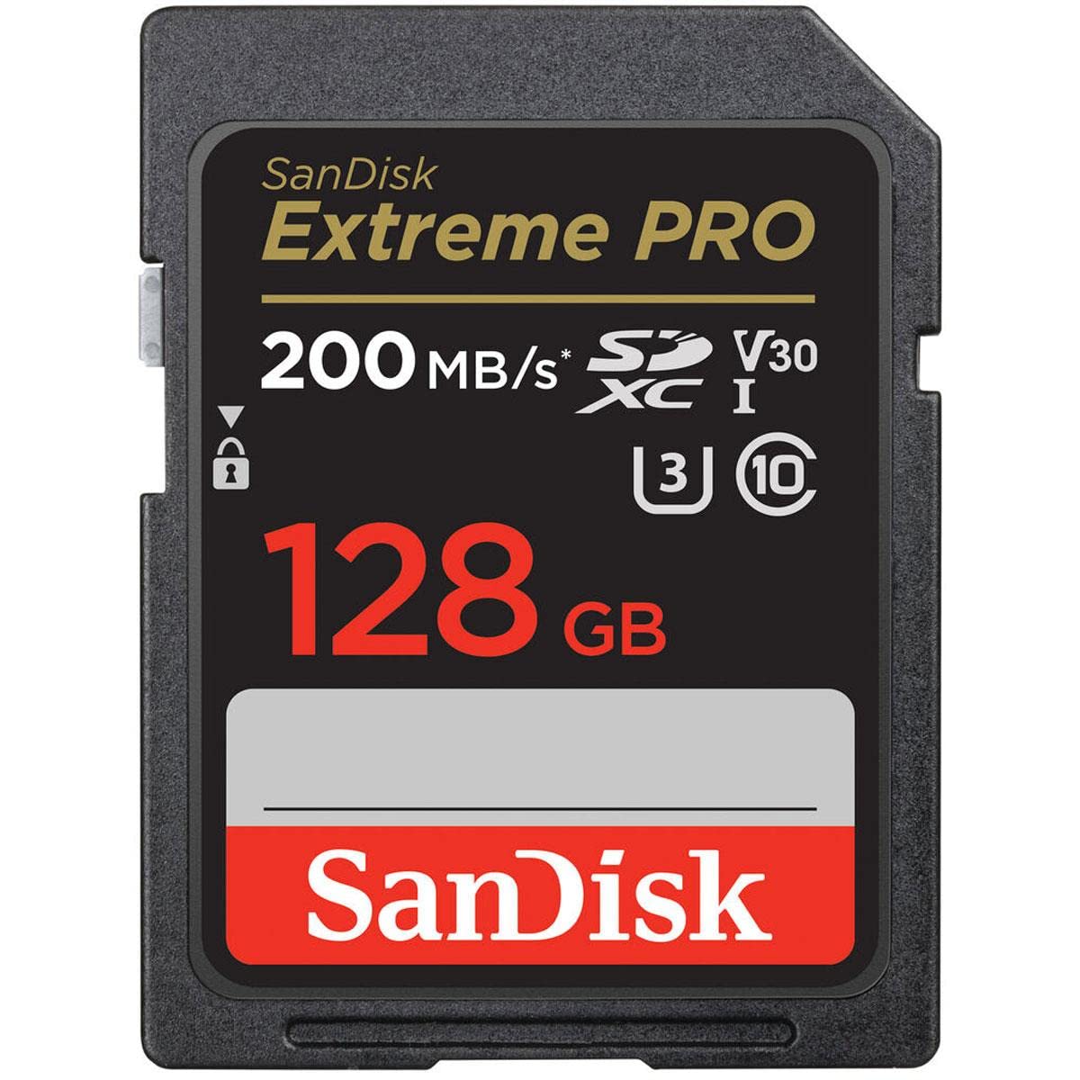 SanDisk Extreme PRO 128GB UHS-I U3 SDXC Memory Card