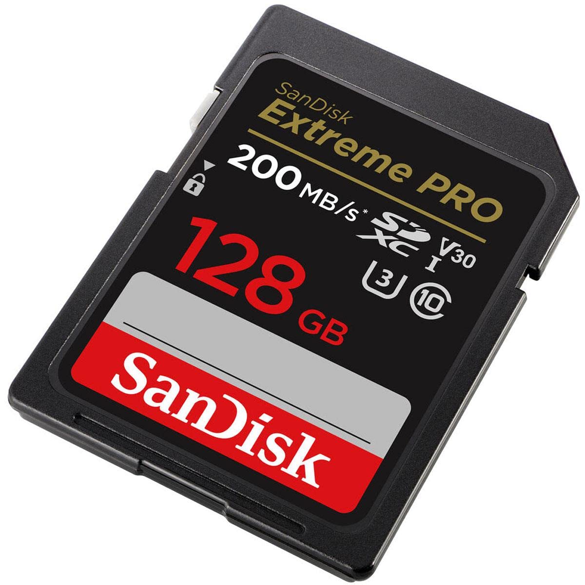 SanDisk Extreme PRO 128GB UHS-I U3 SDXC Memory Card