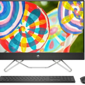 HP 27 Business All-in-One Desktop, 27" FHD, 12th Gen Intel 10-Core i7-1255U up to 4.7GHz, 16GB DDR4 RAM, 512GB PCIe SSD + 1TB HDD, WiFi 6, Windows 11 Pro