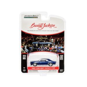 ModelToyCars 1969 Chevy Camaro Z/28 (Lot #687.3), Blue - Greenlight 37250C - 1/64 Scale Diecast Car