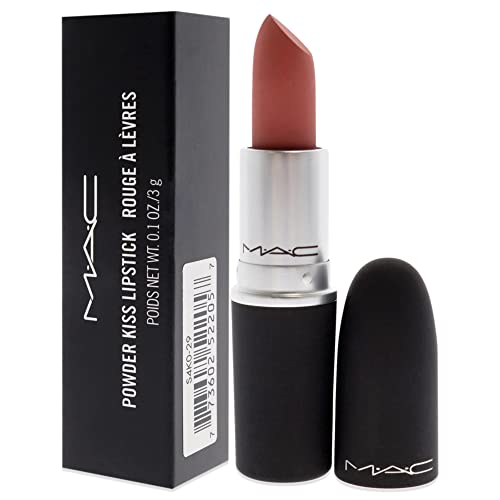 Powder Kiss Lipstick - 314 Mull It Over by MAC for Women - 0.1 oz Lipstick