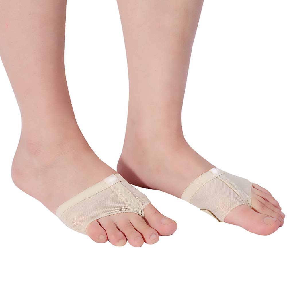 Lyrical Ballet Belly Dance Foot Thongs Dance Paw Pad Shoes Half Sole Foot Toe Pad Support Fitness Accessory Foot Thongs for Dance Girls