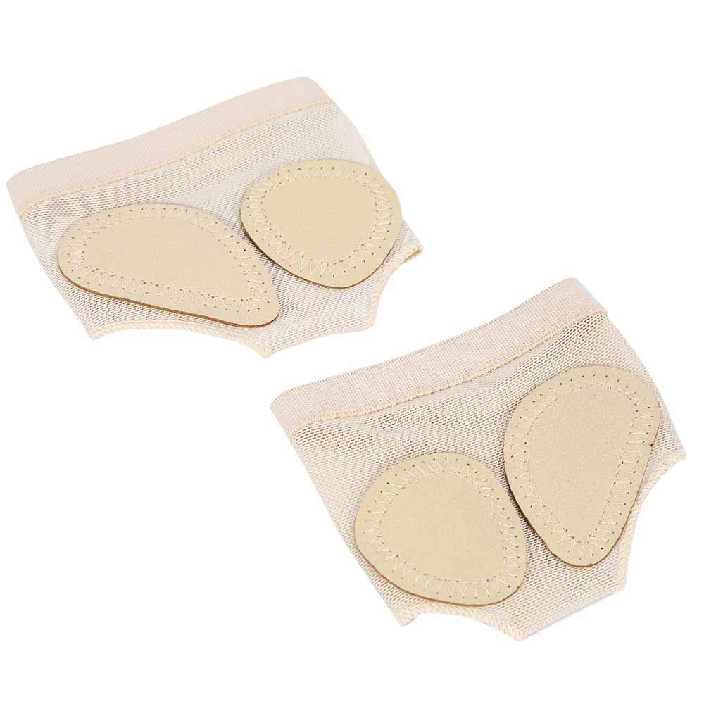 Lyrical Ballet Belly Dance Foot Thongs Dance Paw Pad Shoes Half Sole Foot Toe Pad Support Fitness Accessory Foot Thongs for Dance Girls