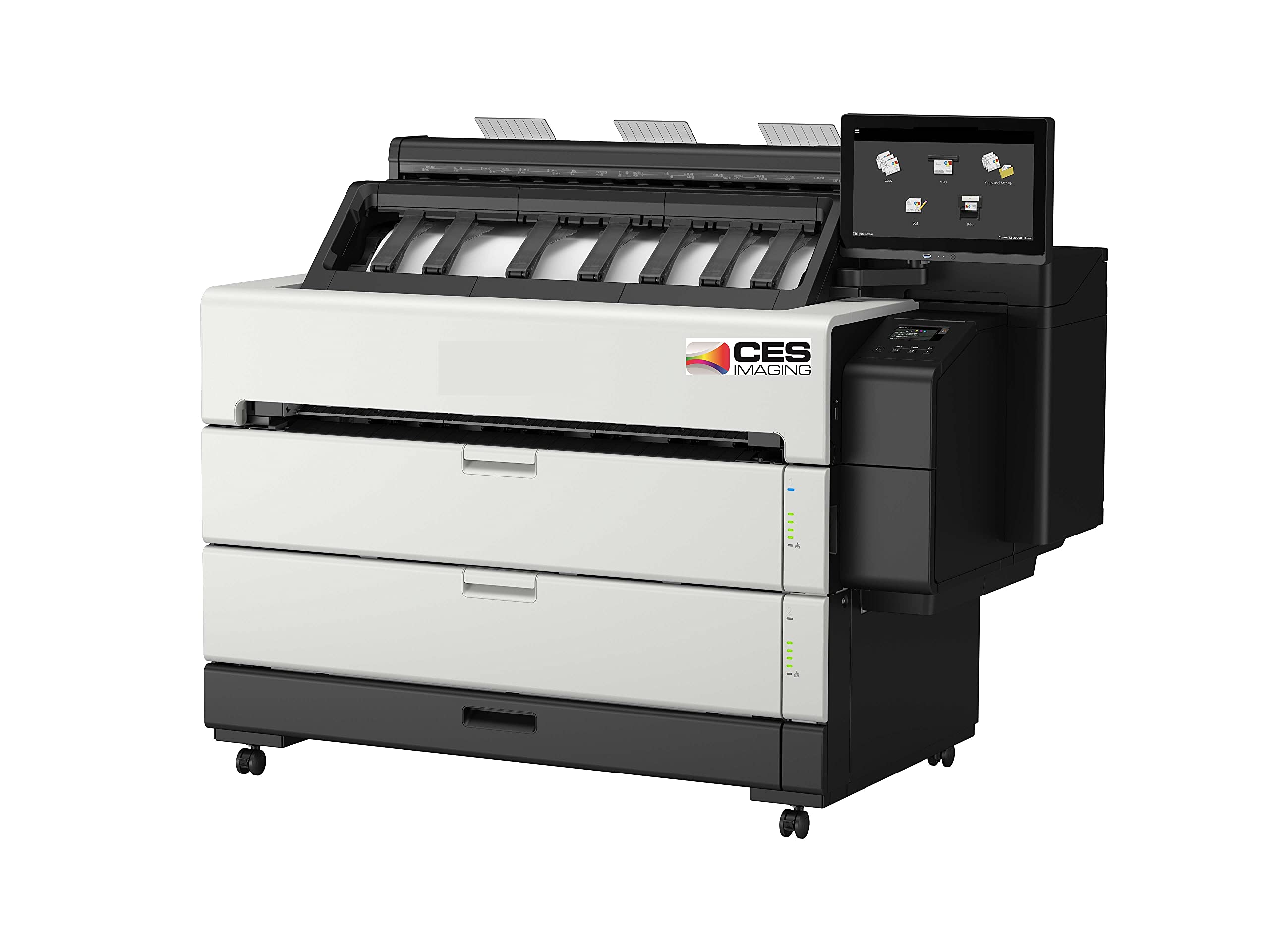 CES Imaging imagePROGRAF TZ-30000MFP 2-roll Printer Scanner with an Extra Set of Ink