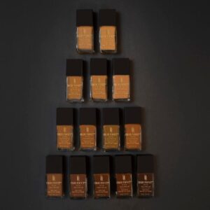 Black Radiance Color Perfect Liquid Full Coverage Foundation Makeup, Mocha Honey, 1 Ounce (Pack of 5)