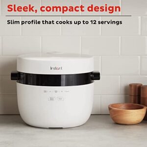 Instant 20-Cup Rice Cooker, Rice and Grain Multi-Cooker with Carb Reducing Technology without Compromising Taste or Texture, From the Makers of Instant Pot, Includes 8 Cooking Presets