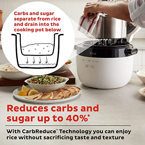 Instant 20-Cup Rice Cooker, Rice and Grain Multi-Cooker with Carb Reducing Technology without Compromising Taste or Texture, From the Makers of Instant Pot, Includes 8 Cooking Presets