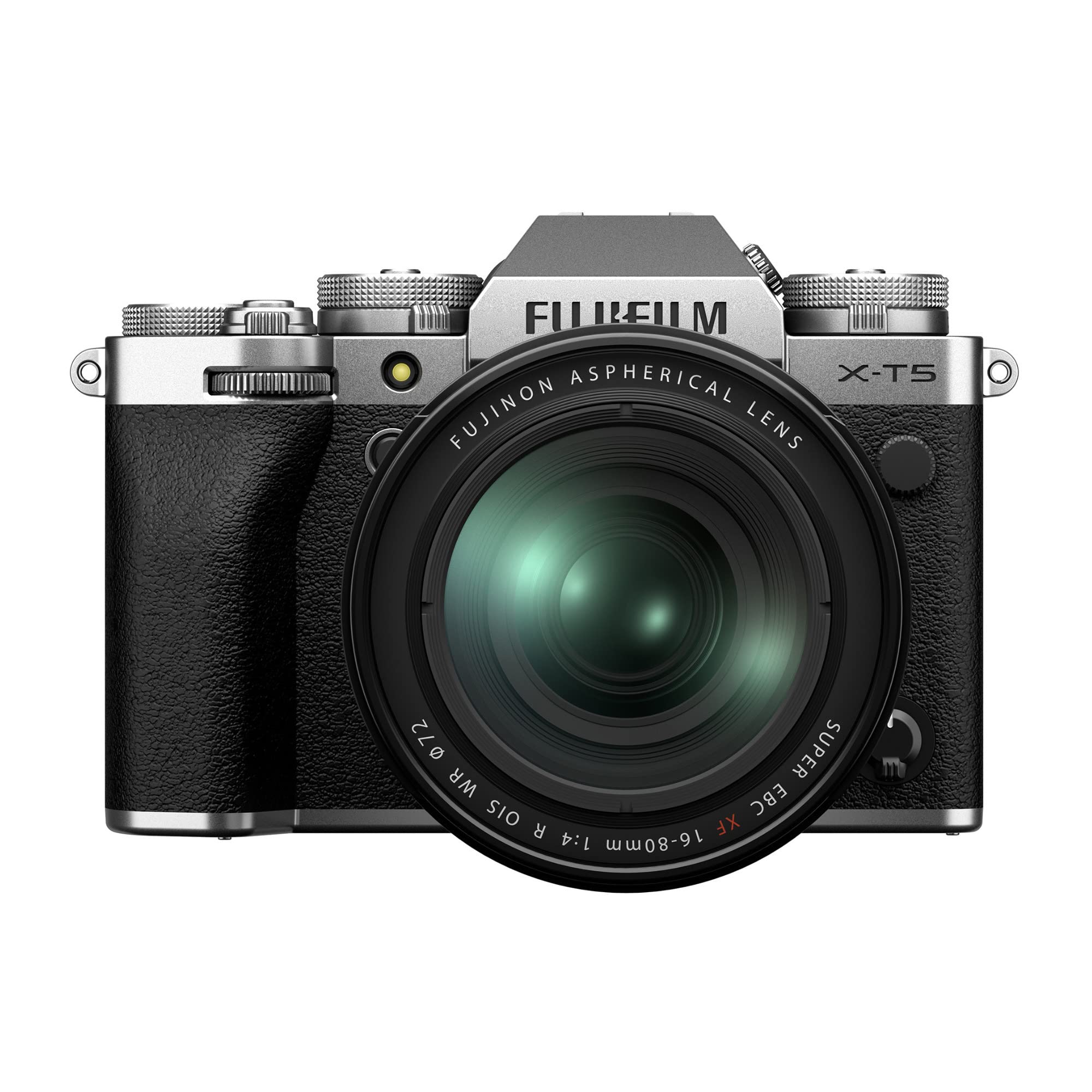 Fujifilm X-T5 Mirrorless Digital Camera XF16-80mm Lens Kit - Silver