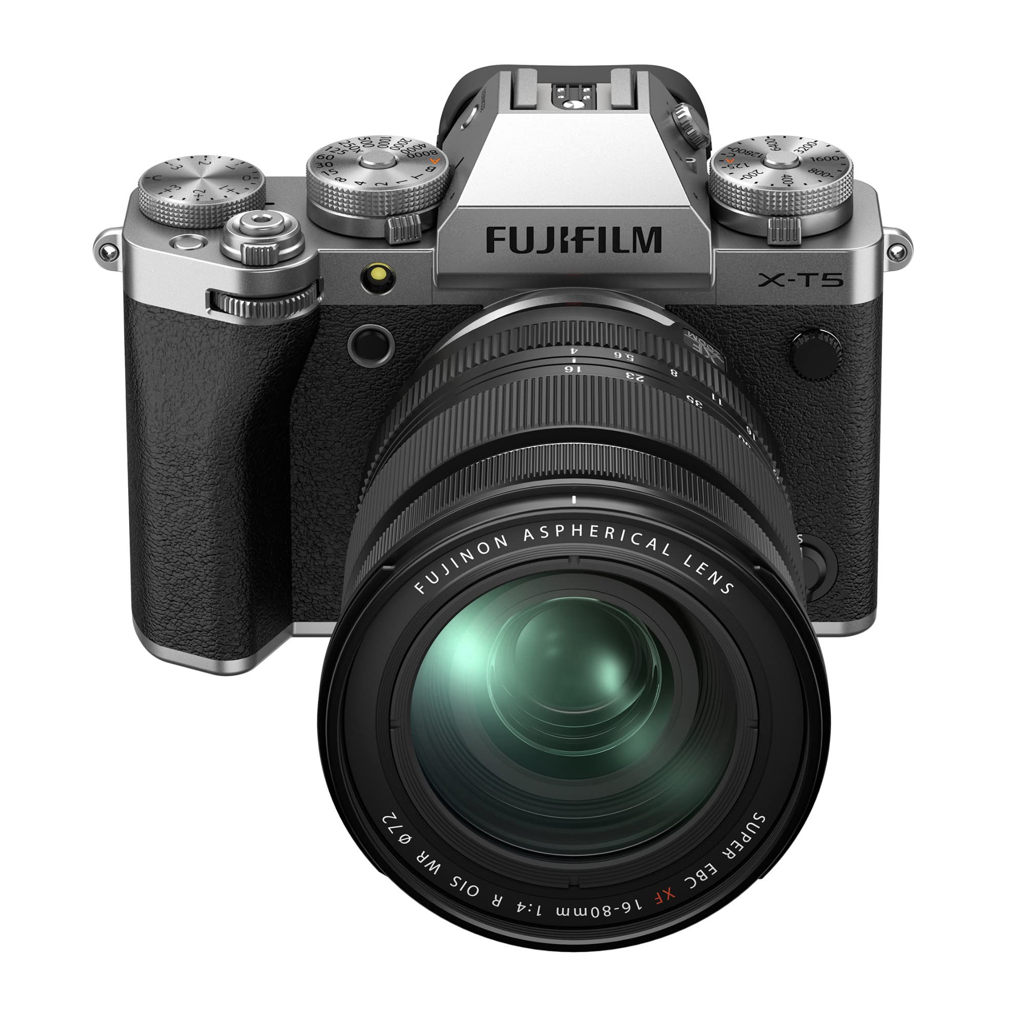 Fujifilm X-T5 Mirrorless Digital Camera XF16-80mm Lens Kit - Silver