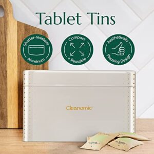 CLEANOMIC - Tablet Tin - Lidded Storage Bins