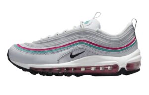 nike women's air max 97 pure platinum/black-pink prime (dh5093 001) - 7