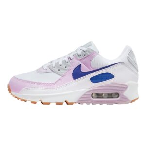 nike women's air max 90 white/lapis-doll-pure platinum (dx3316 100) - 11