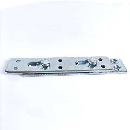 4 Sets Bed Rail Brackets,Heavy Duty Bed Rail Fittings for Connecting to Wood, Headboards and Foot-Boards, with Screws