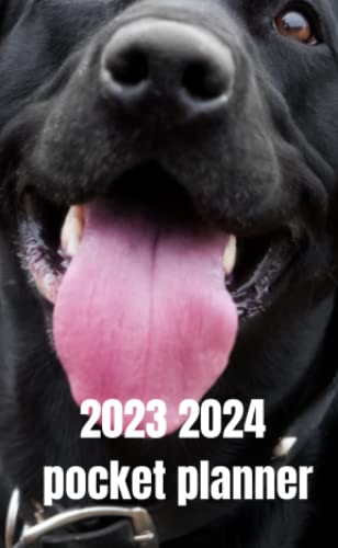 2023- 2024 pocket planner: pocket planner 2023 2024( JAN 2023-DEC 2024) /pocket planner for purse dog lovers(4 x 6.5)inches