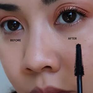 M2U NYC Voluminous Mascara, Tubing Mascara, Voluptuous Volume, Intense Length, Feathery Soft Full Lashes, Lengthening, No Flaking, No Smudging, No Clumping, Water Resistant, Black (0.12 FL Oz, Black)