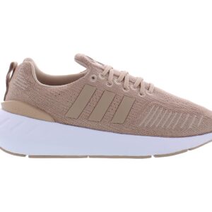 adidas Women's Swift Run 22 Sneaker, Ash Pearl/Ash Pearl/White, 10 M US