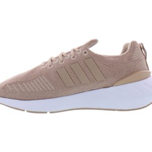 adidas Women's Swift Run 22 Sneaker, Ash Pearl/Ash Pearl/White, 10 M US