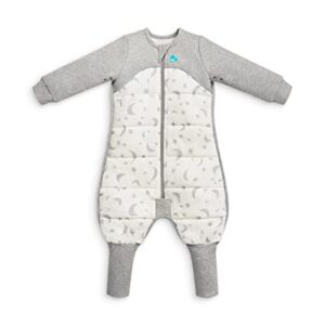 Love to Dream Warm Baby Sleep Suit (12-24 Mo), Super Soft Temp Regulating Sleeping Sack, 2.5TOG Warm Wearable Blanket, White