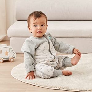 Love to Dream Warm Baby Sleep Suit (12-24 Mo), Super Soft Temp Regulating Sleeping Sack, 2.5TOG Warm Wearable Blanket, White