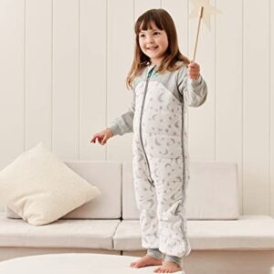 Love to Dream Warm Baby Sleep Suit (12-24 Mo), Super Soft Temp Regulating Sleeping Sack, 2.5TOG Warm Wearable Blanket, White