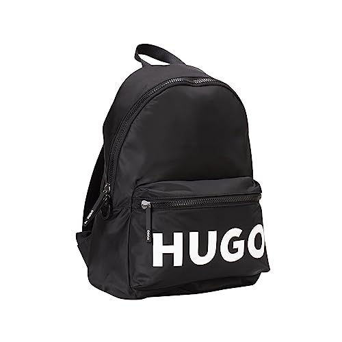 HUGO Men's Bold Logo Nylon Backpack