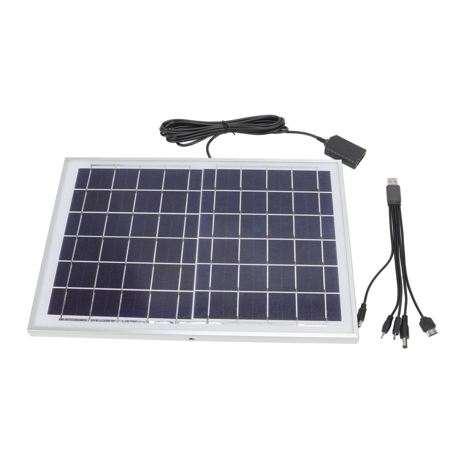 10W 6V Solar Panel Polycrystalline Silicone Solar Panel Charger for Mobile Phones Camping Lights