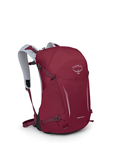 Osprey Hikelite 26L Unisex Hiking Backpack, Sangria Red