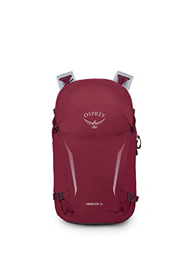 Osprey Hikelite 26L Unisex Hiking Backpack, Sangria Red