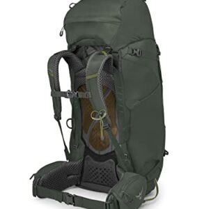 Osprey Kestrel 68L Men's Backpacking Backpack, Bonsai Green, L/XL