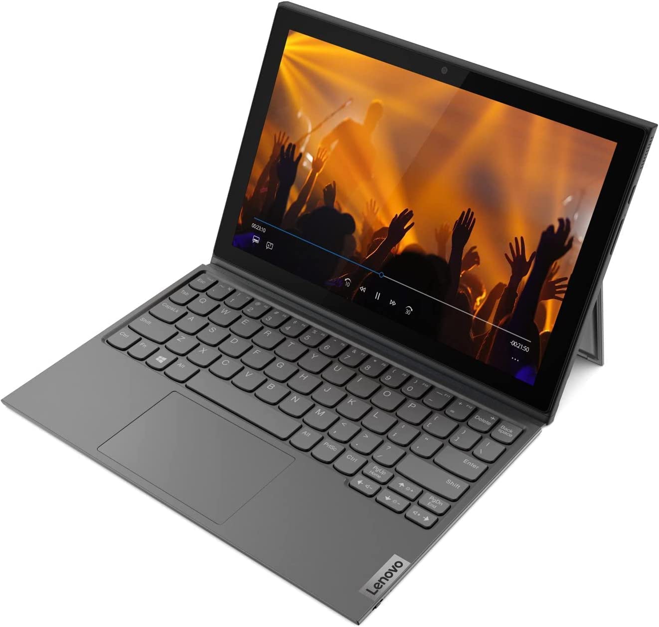 2022 Newest Lenovo Tablet Duet 3i | 10.3 inch FHD Touchscreen | Intel Celeron N4020 | 4G Memory | 64GB eMMC | Windows 11 S | Keyboard Included (Renewed)