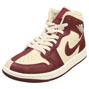 jordan womens wmns air jordan 1 dr0501 200 split cherrywood red - size 6.5w