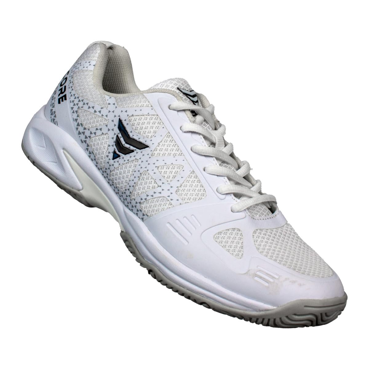 CORE Tennis Shoes - Breathable Tennis Shoes Men and Women - Padel Shoes with Non-Slip Responsive Outsole – Mens & Womens Tennis Shoes with Excellent Grip On Hard Playing Grounds White