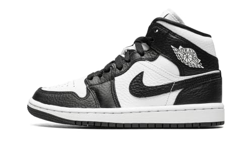 Jordan Womens WMNS Air 1 Mid SE DR0501 101 Split Black White - Size 12W