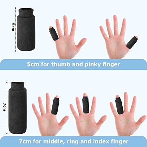 Helthrelife Finger Ice Sleeves 4 Ice Packs for Fingers, Thumbs & Toes Hot Cold Therapy for Arthritis, Tendinitis, Trigger Finger and Swollen Finger