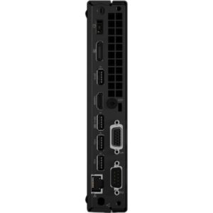 Lenovo ThinkCentre M75q Gen 2 11JN007FUS Desktop Computer - AMD Ryzen 3 PRO 5350GE Quad-core (4 Core) 3.60 GHz - 8 GB RAM DDR4 SDRAM - 256 GB M.2 PCI Express NVMe SSD - Tiny - Black