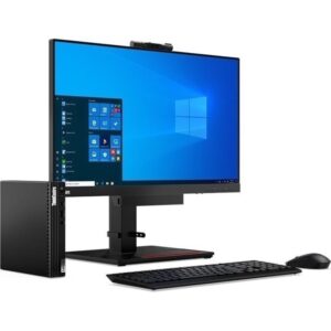 Lenovo ThinkCentre M75q Gen 2 11JN007FUS Desktop Computer - AMD Ryzen 3 PRO 5350GE Quad-core (4 Core) 3.60 GHz - 8 GB RAM DDR4 SDRAM - 256 GB M.2 PCI Express NVMe SSD - Tiny - Black