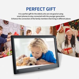 10 Inch Digital Photo Frame L10X,Digital Picture Frame with 1024 x 768 HD IPS Display, USB and SD Card Slots and Remote Control(10" XM)