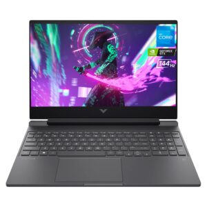 hp victus gaming laptop, 15.6" fhd 144 hz display, 12th gen intel core i5-12450h, geforce gtx 1650 graphics, 32gb ram, 1tb ssd, rj45, hdmi, sd card reader, wi-fi 6, backlit kb, windows 11 home