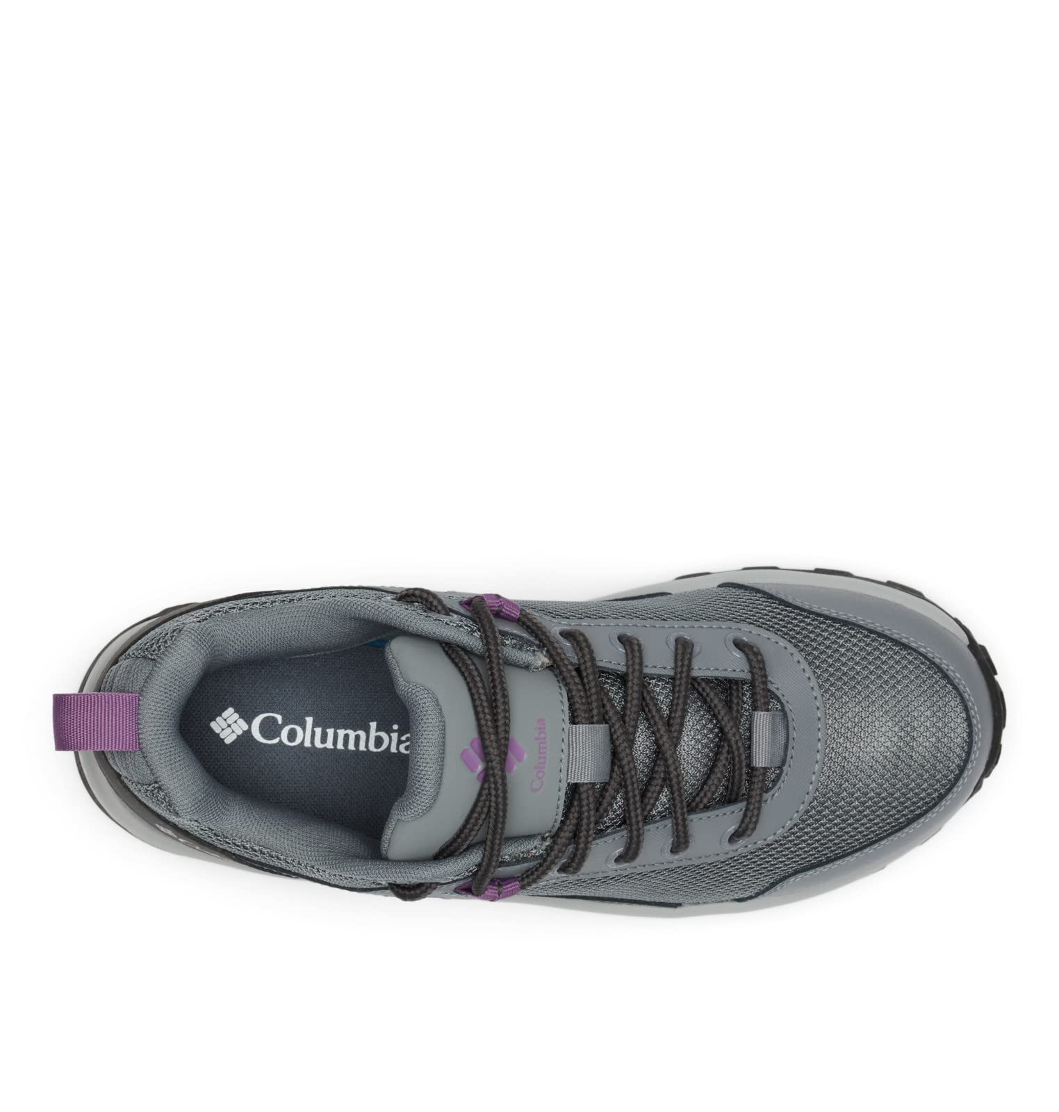 Columbia Women's Trailstorm Ascend Waterproof, Titanium Grey Steel/Dark Lavender, 5.5